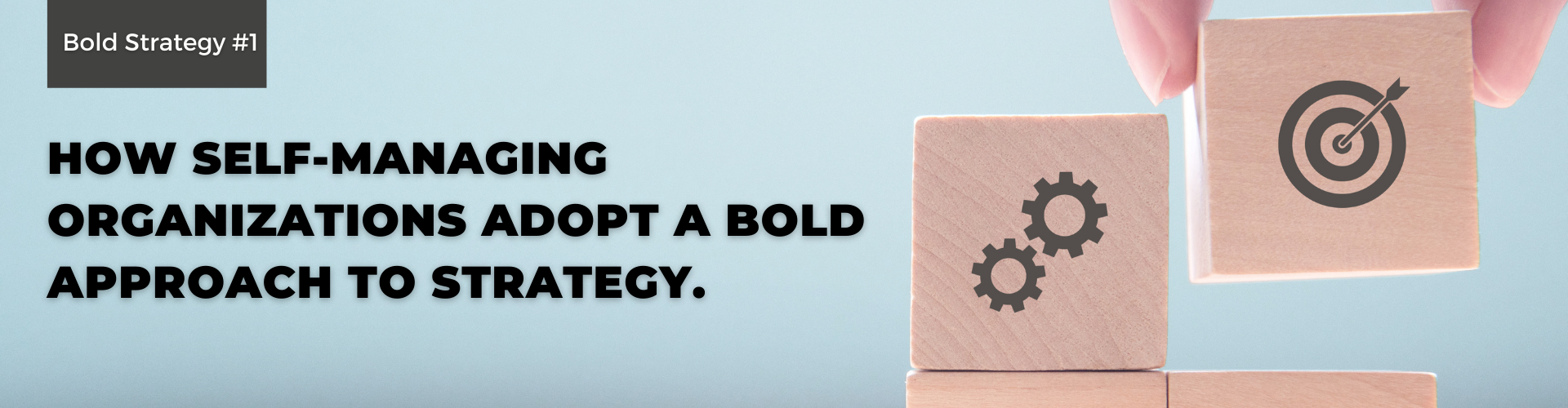 How Self-Managing Organizations Adopt a Bold Approach to Strategy ...