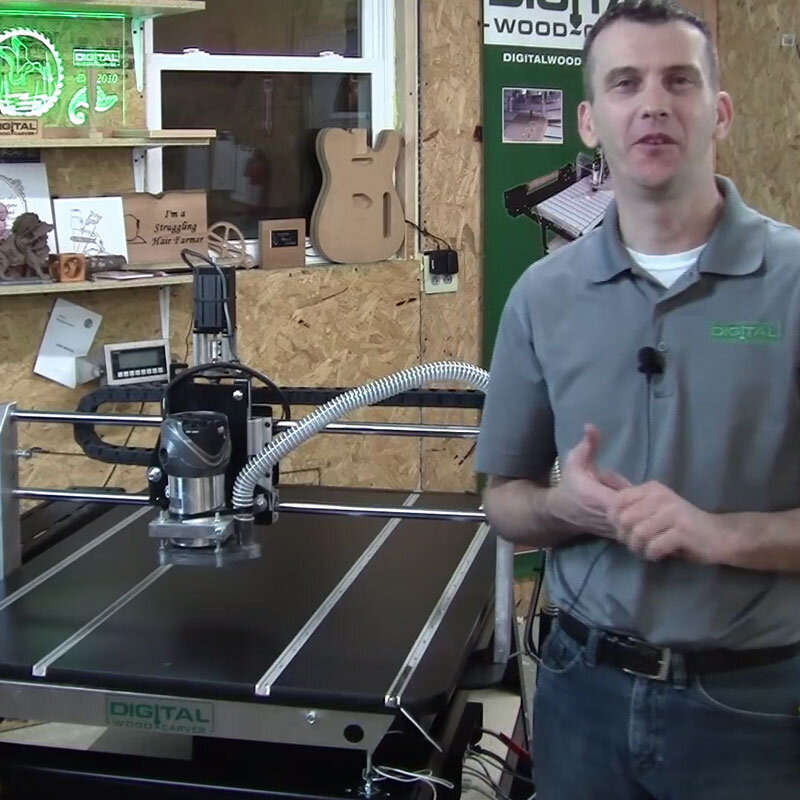 DWC1824 Hobby CNC Router — Digital Wood Carver