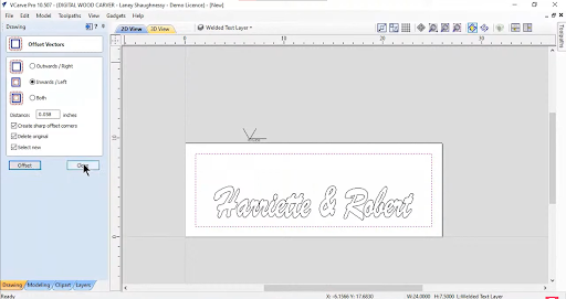 Vectric Tutorial – A Look at 3 Approaches to Text-on-Text Designs ...