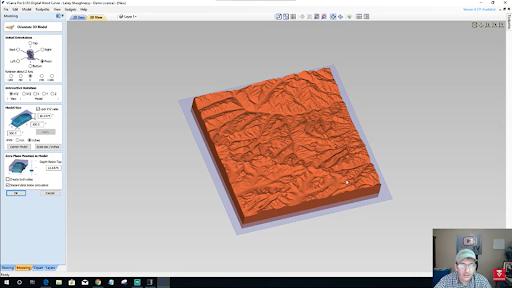 Vectric Tutorial: How to Create a 3D Terrain Map — Digital Wood Carver