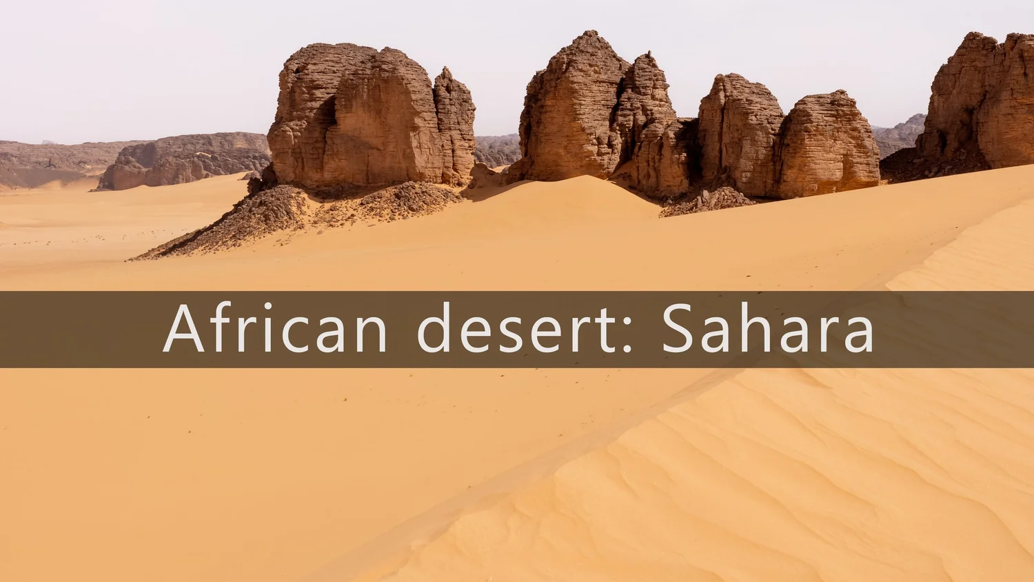 African Desert Sahara sound effects library — Mindful Audio