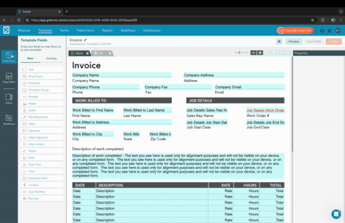 Explore the New GoFormz Page Elements Features - GoFormz