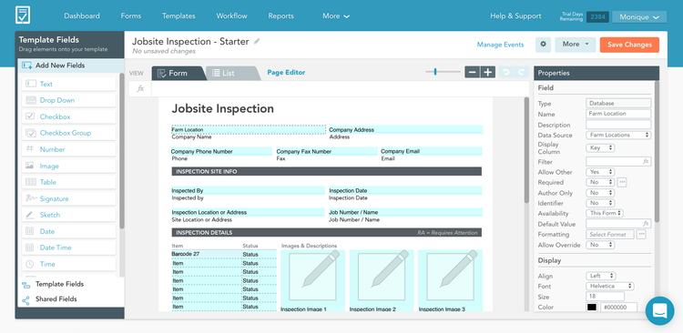 Coming Soon: The New Template Editor - GoFormz
