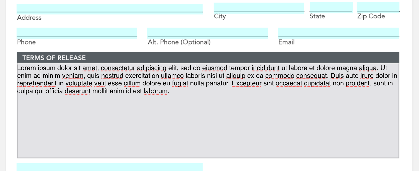 ProTip: Add Uneditable Text to Your Forms - GoFormz