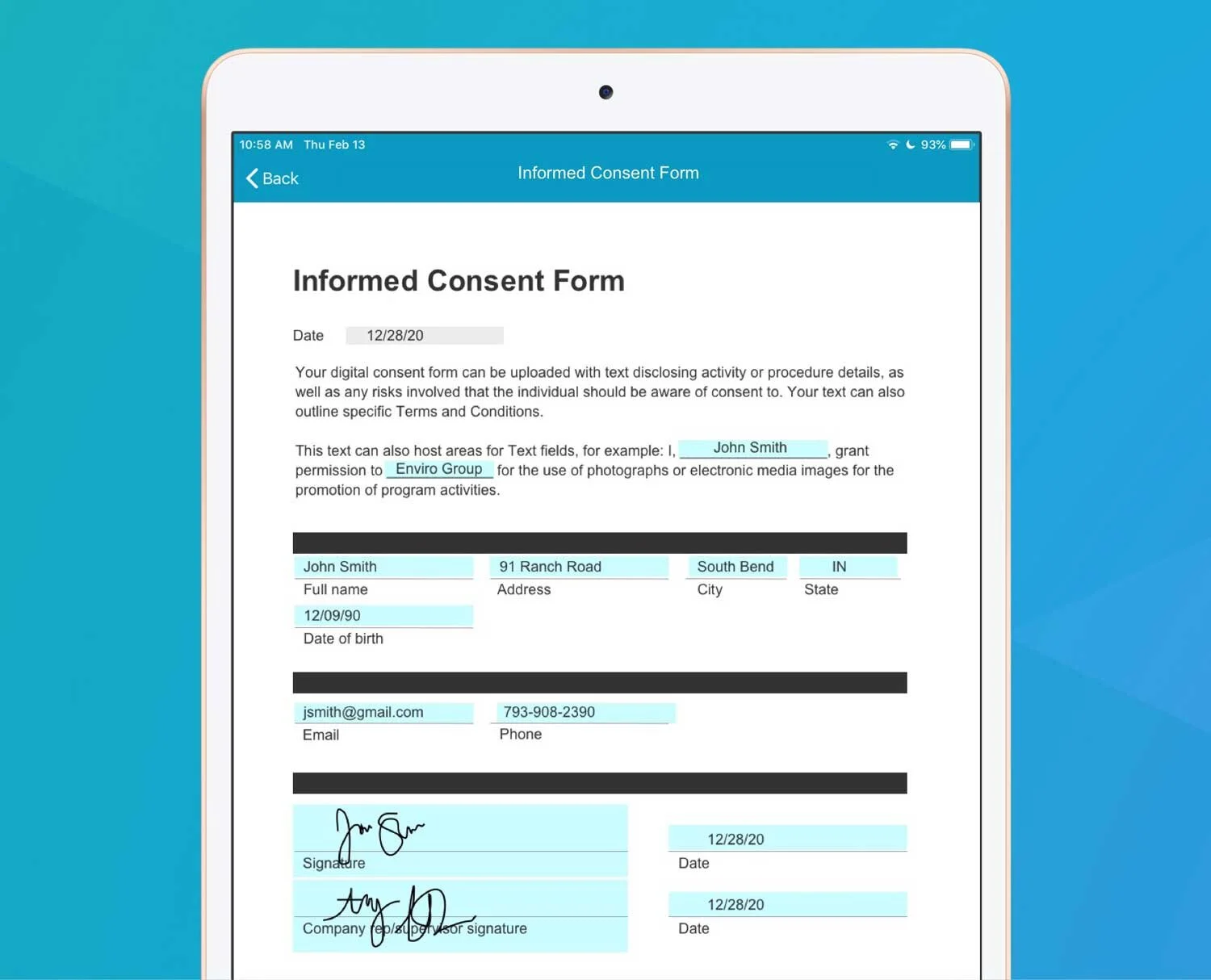 Spotlight Form: The Digital Consent Form - GoFormz