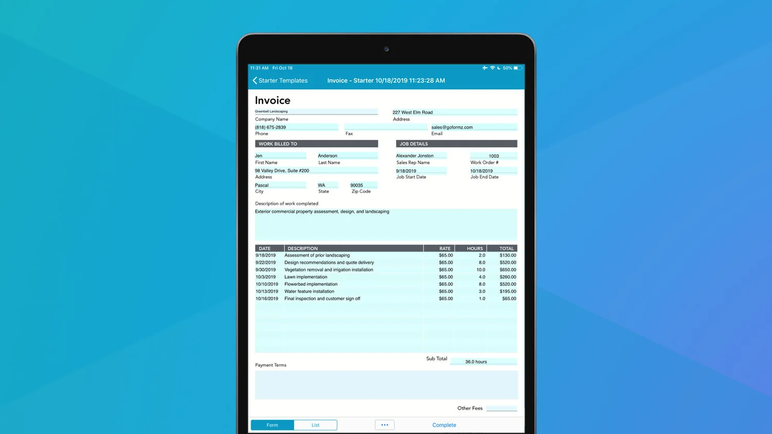 How to Create Fillable Forms for iPad - GoFormz