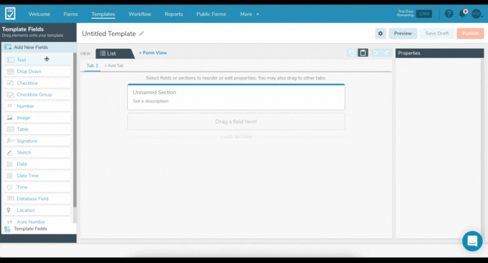 [New] Template Editor Update: Create a Form From Scratch In Our List ...