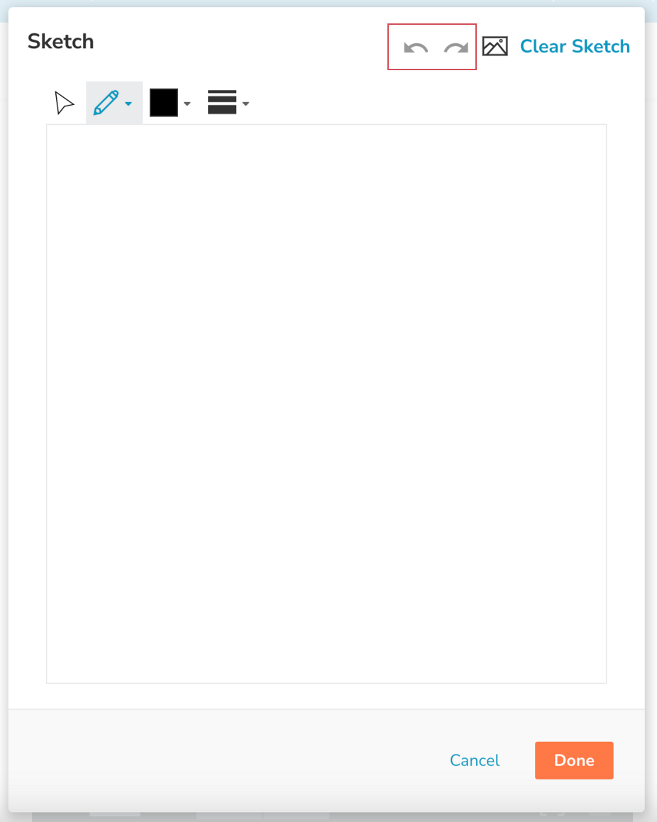 Protip Using The Improved Sketch Field Goformz