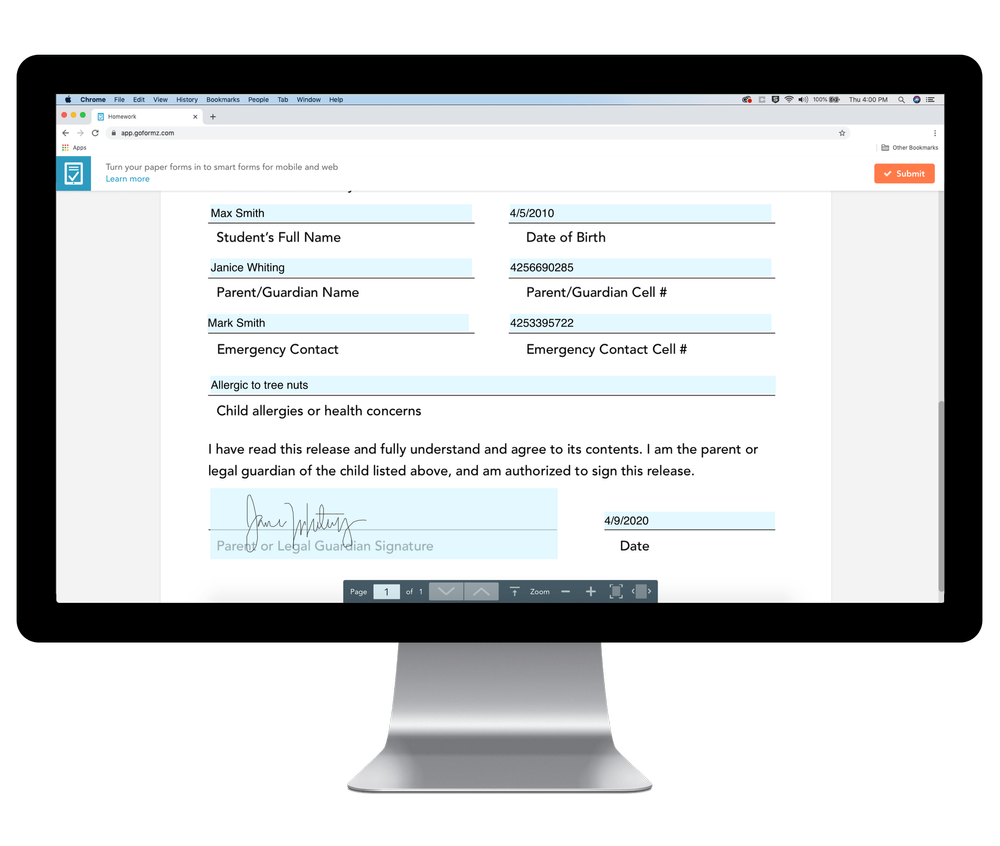 3 Digital Form Templates for HR - GoFormz