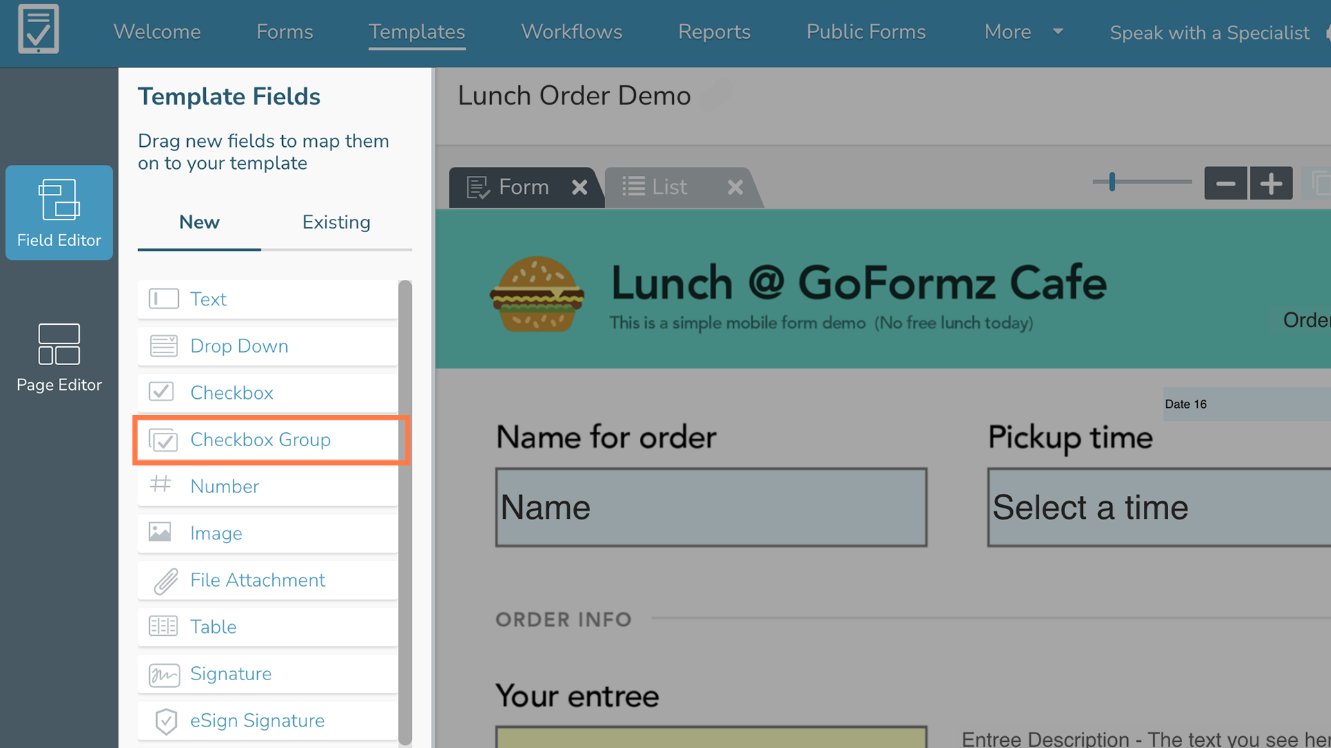 ProTip: Checkboxes and Checkbox Groups - GoFormz