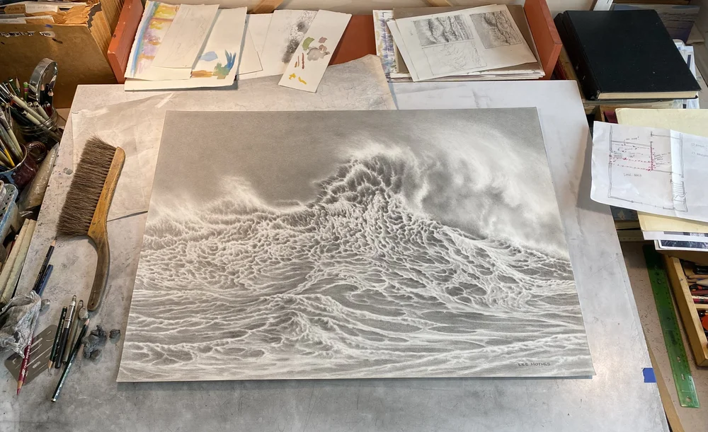 Blog of art shows, travel, new seascape paintings, drawings and ...