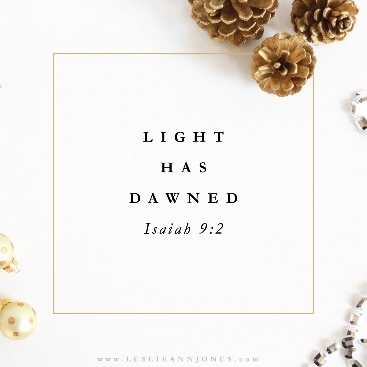 Hope in the Darkness (Advent Week One) — Leslie Ann Jones