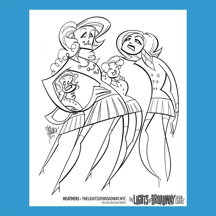 Coloring Pages Broadway Musicals