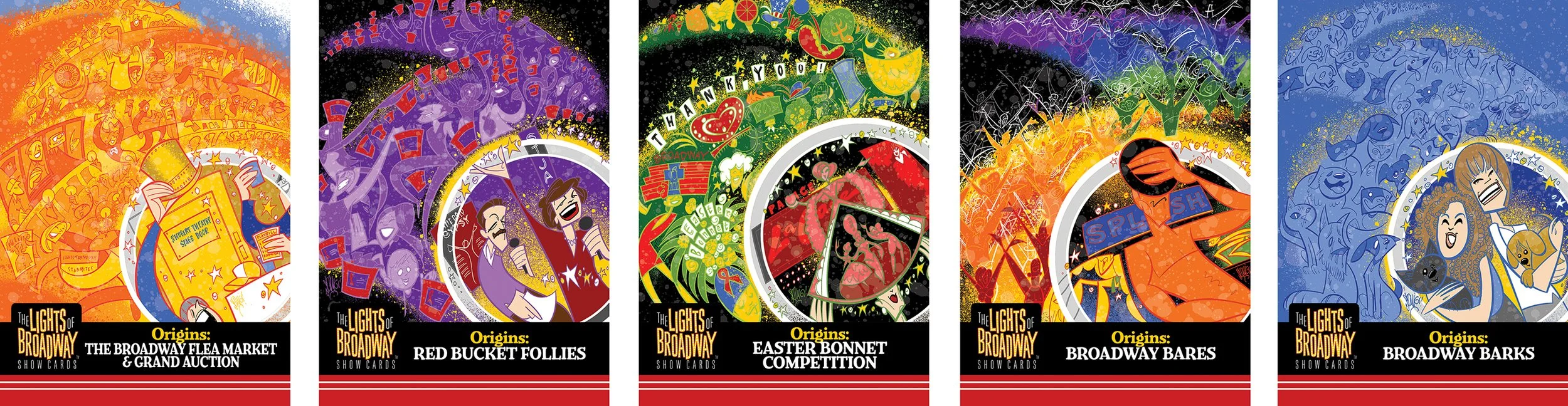 Not in Packs — The Lights of Broadway Show Cards™
