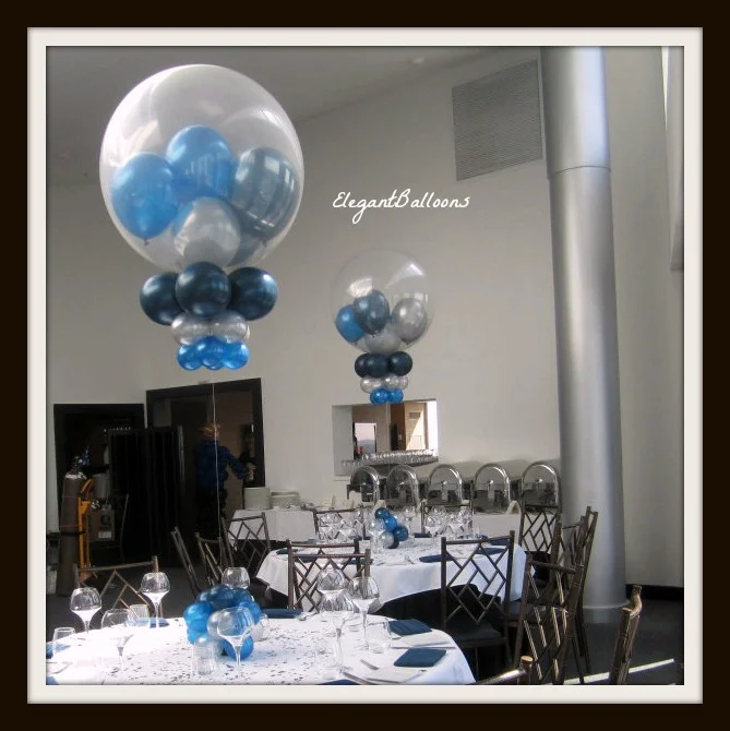 Air Filled Balloon Centerpiece Designs