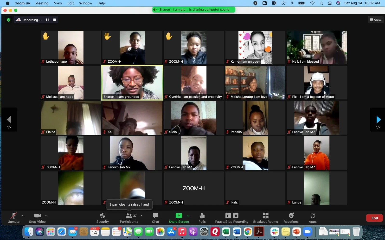 The Morafe Programme Enters Its Second Year — I Am, We Are (IAWA)