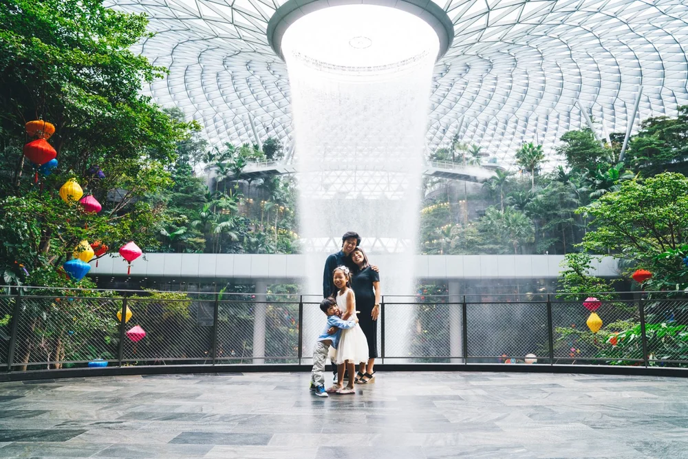 Family Photoshoot - Jewel Changi Airport, Singapore