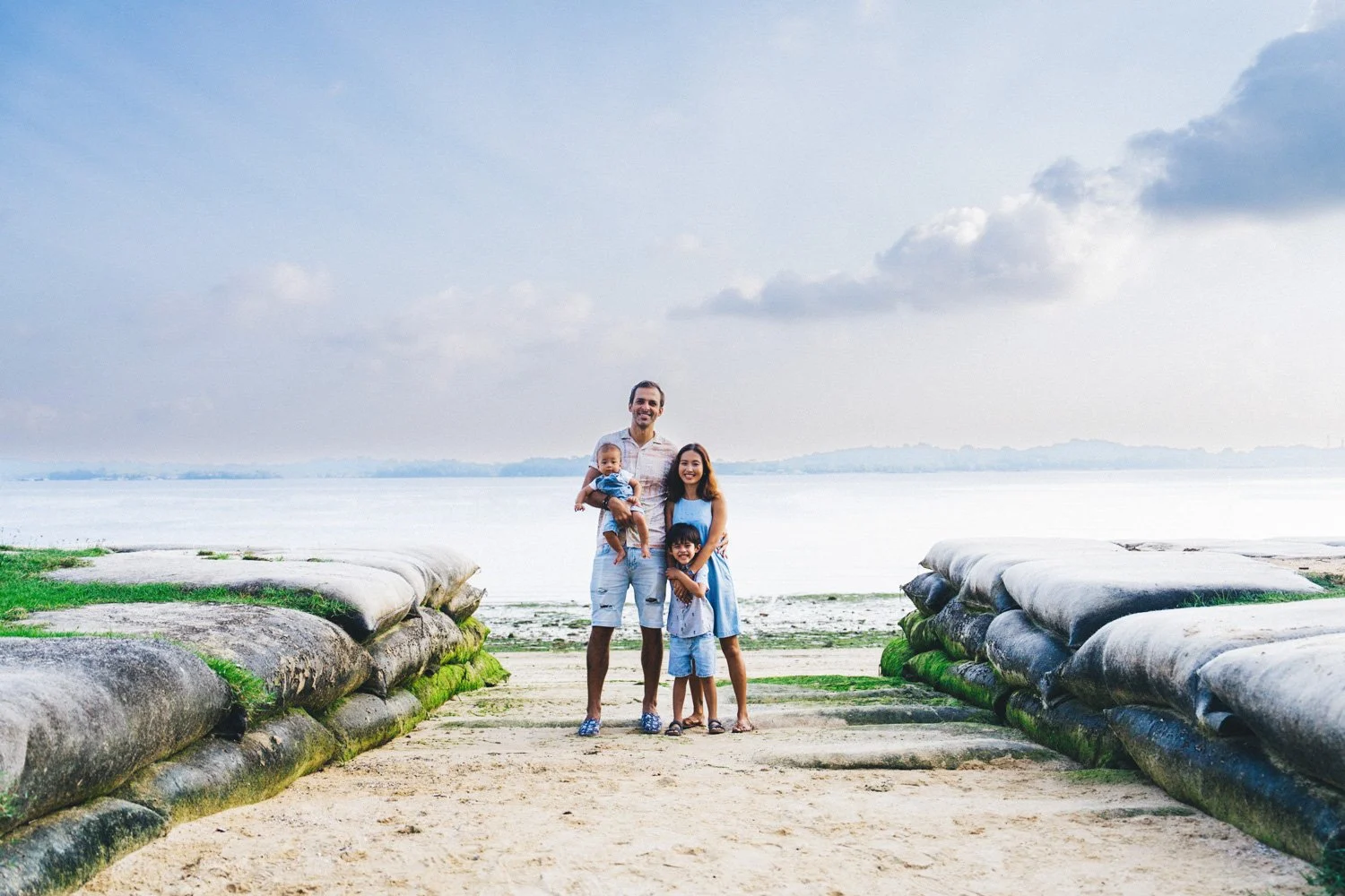 Family Photoshoot - Changi Beach Park, Singapore