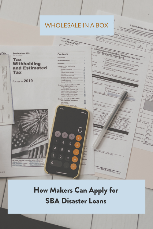 Apply for SBA Disaster Loans — Wholesale In a Box