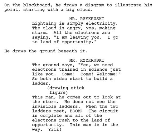 BRAD DAILEY | SCRIPT FORMAT 4: CHARACTER DIALOGUE + HEADINGS