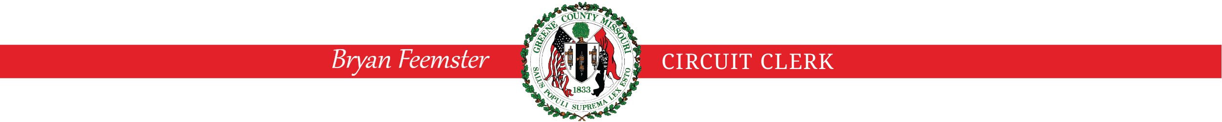 Bryan Feemster | Greene County Circuit Clerk