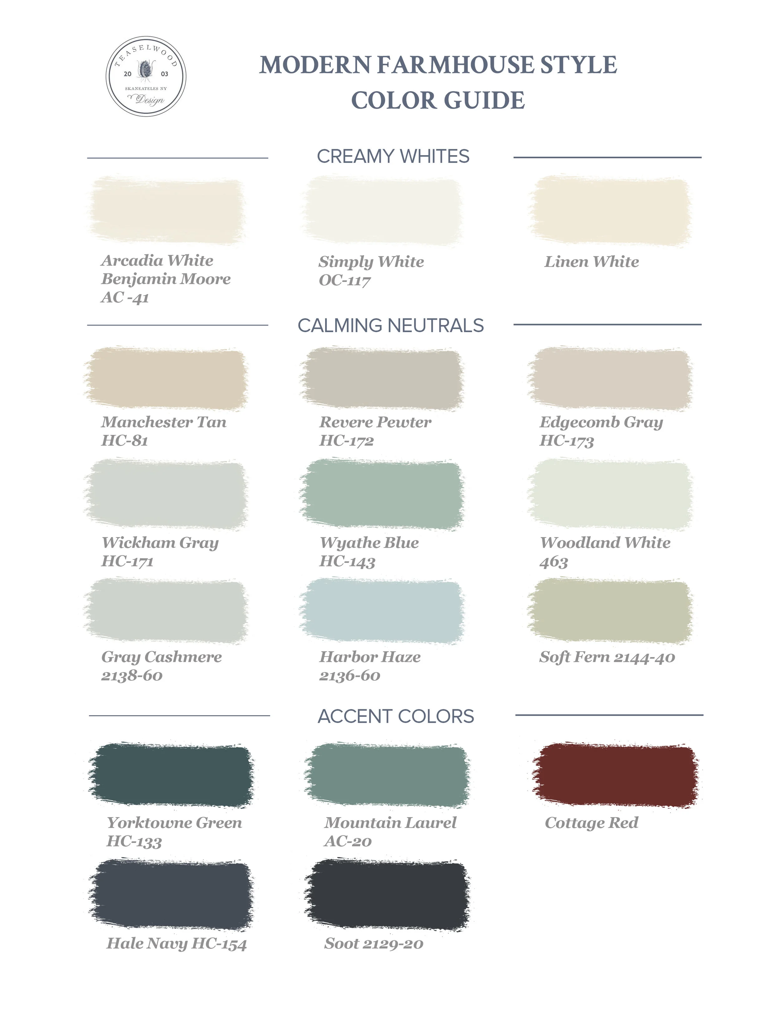 How To Bring Modern Farmhouse Style To Your Home Part 2 Color