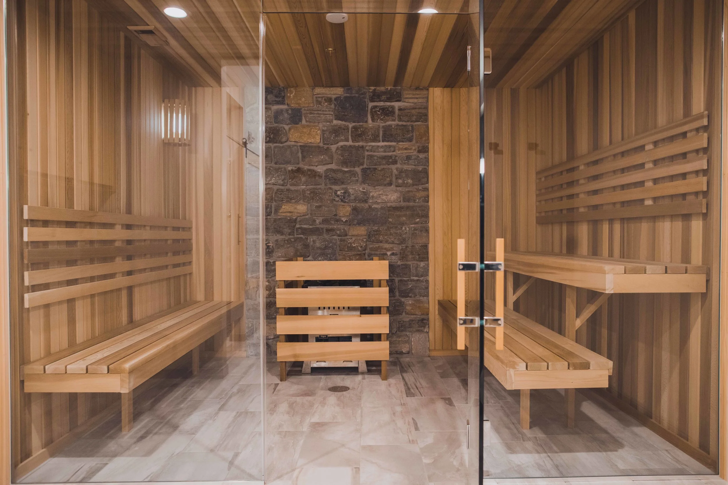 Modern Rustic Zen Spa — Teaselwood Design