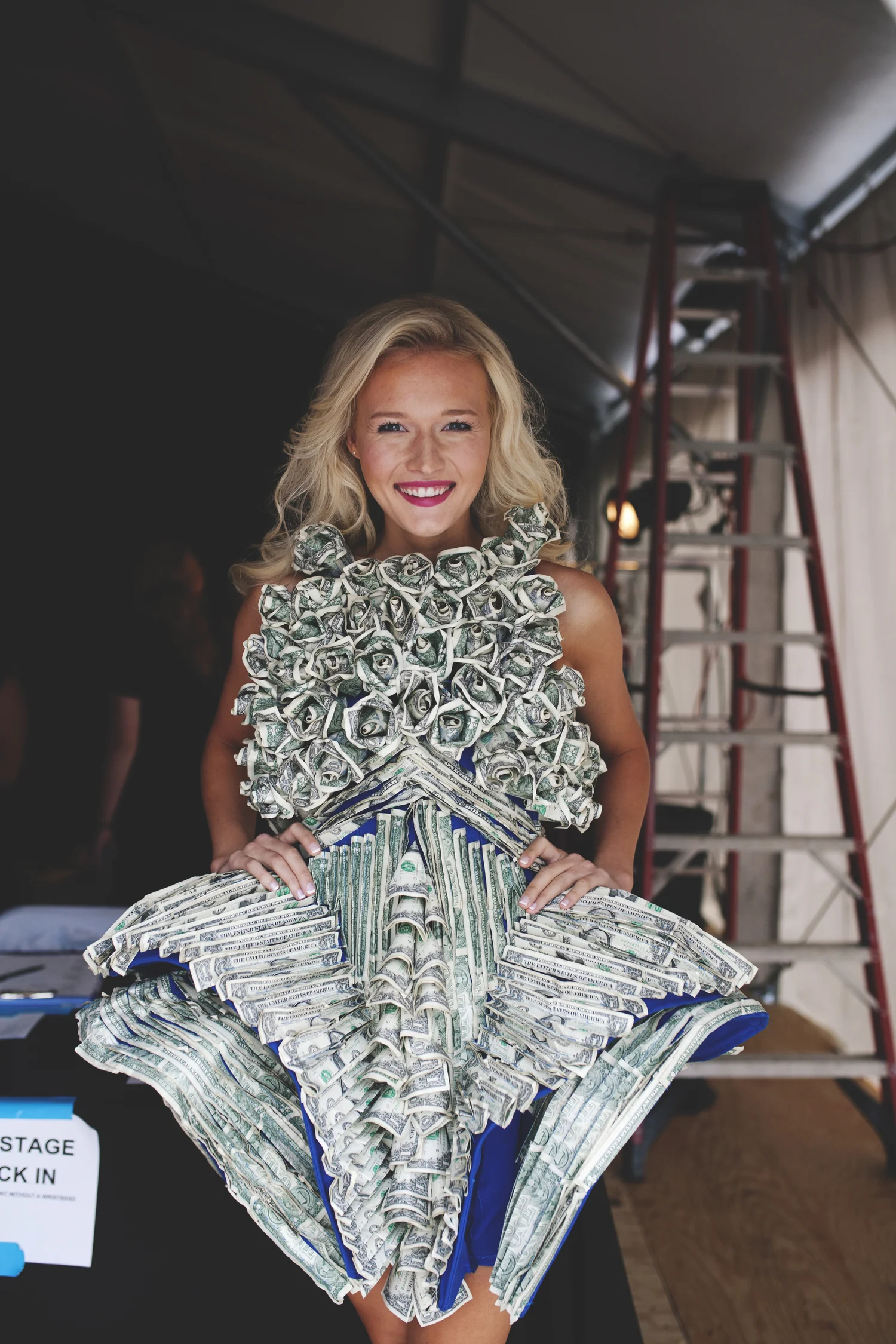 Dress Made Out Of Money