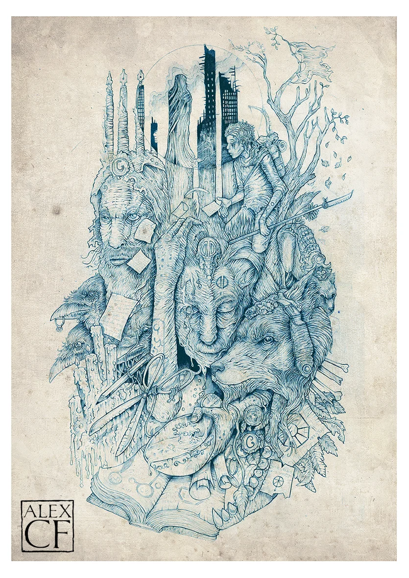 Illustration — The illustrations and books of Alex CF