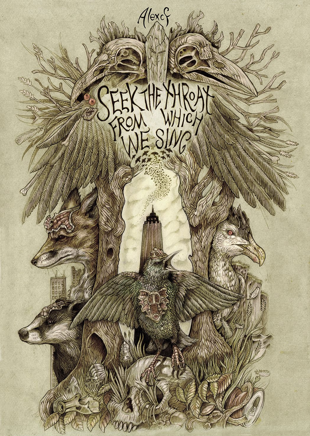 Illustration — The illustrations and books of Alex CF