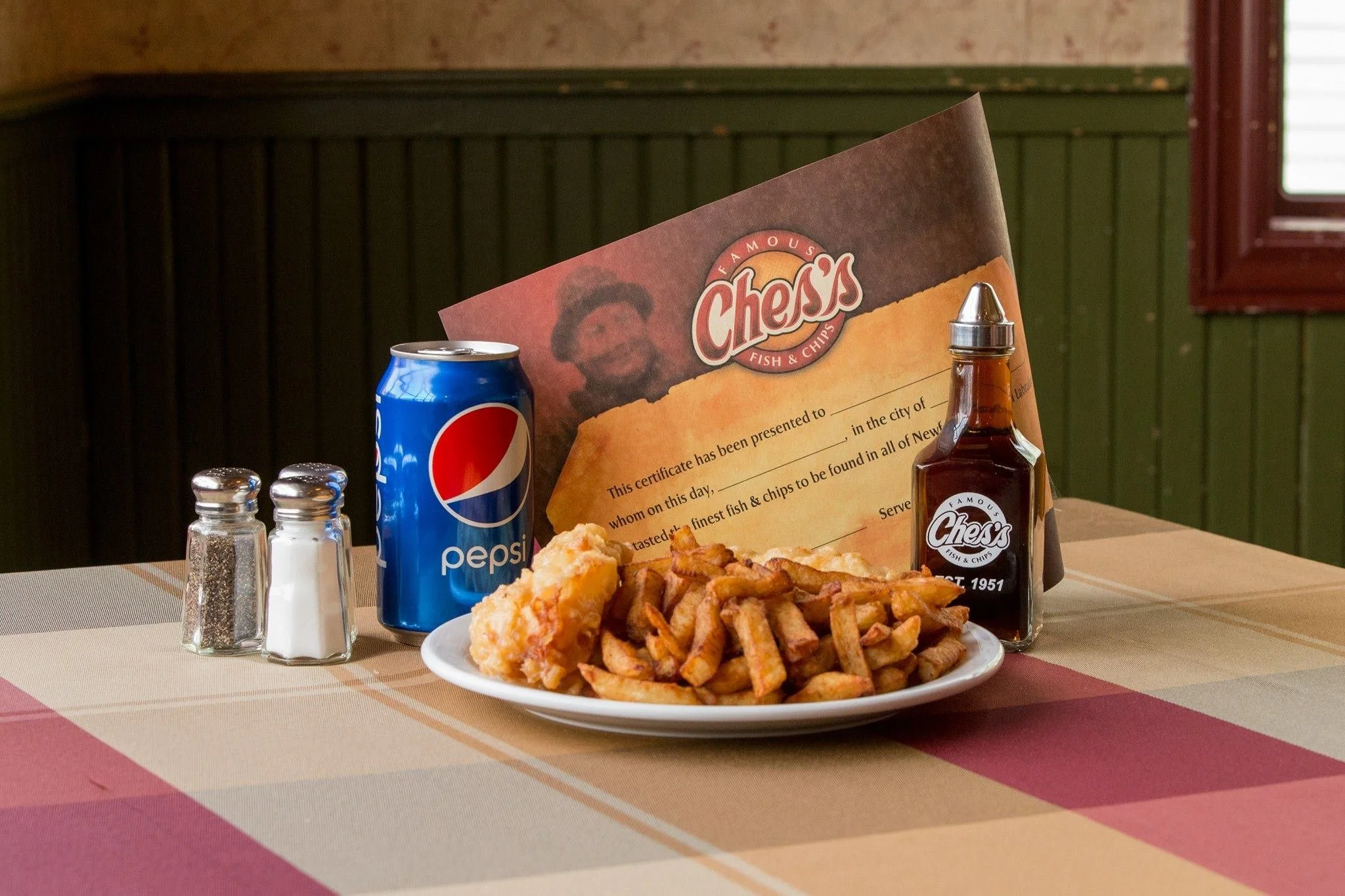 About 5 — Ches's Famous Fish and Chips
