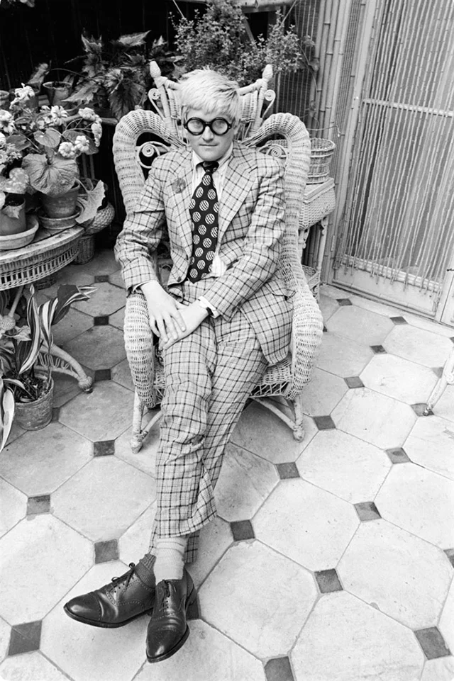 Icons of Style: David Hockney — F.E. Castleberry