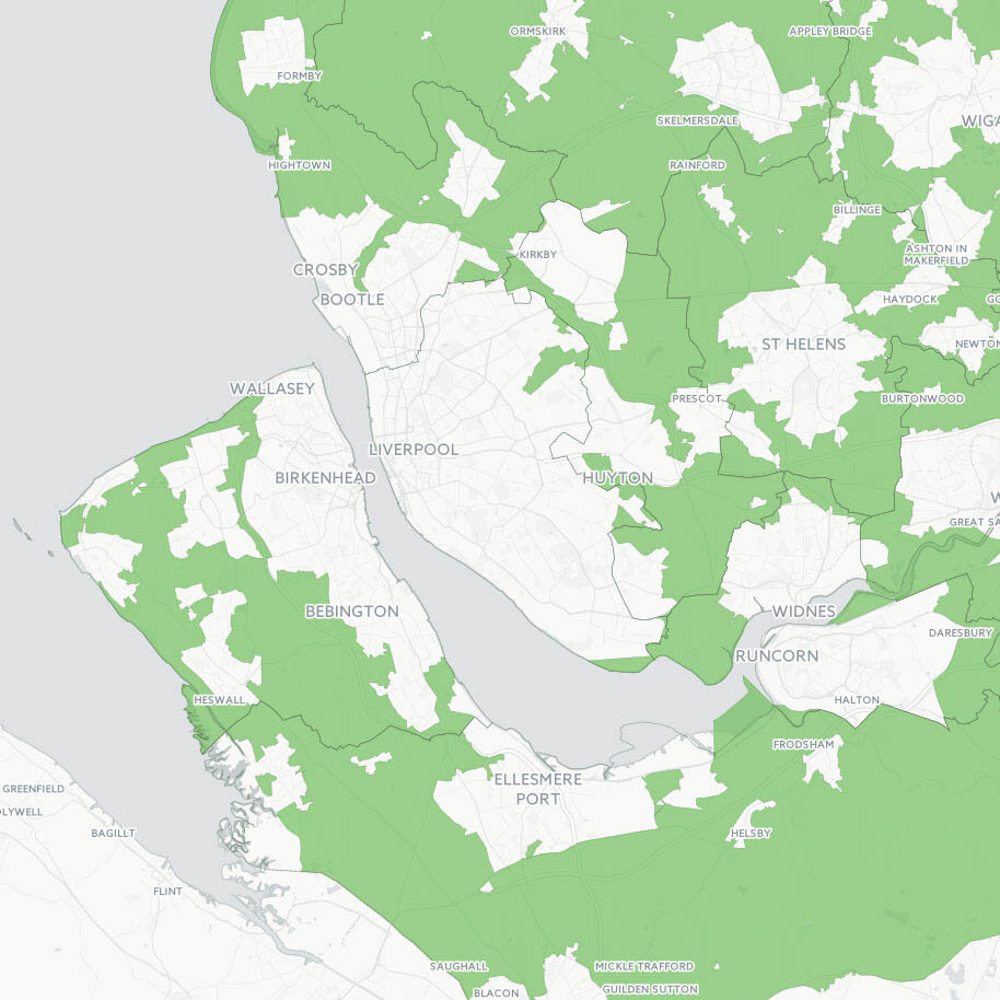 Interactive map of the Green Belt. — Paul Ashton Architects