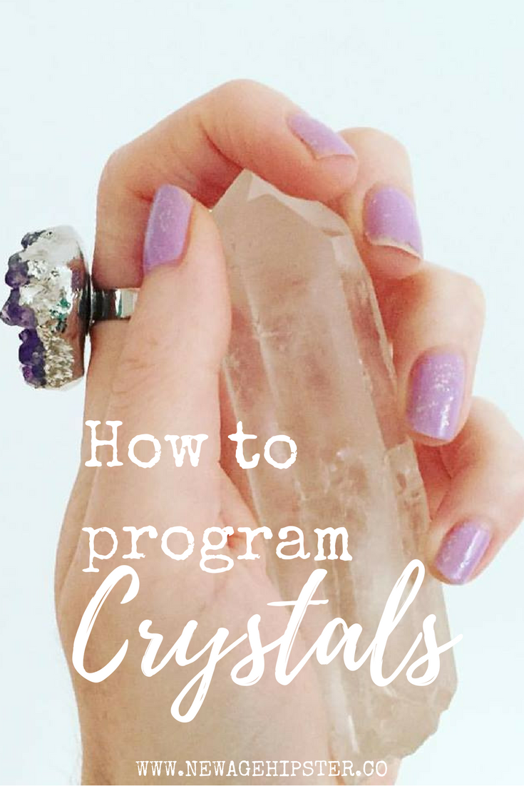 How to program crystals — VICTORIA "VIX" MAXWELL