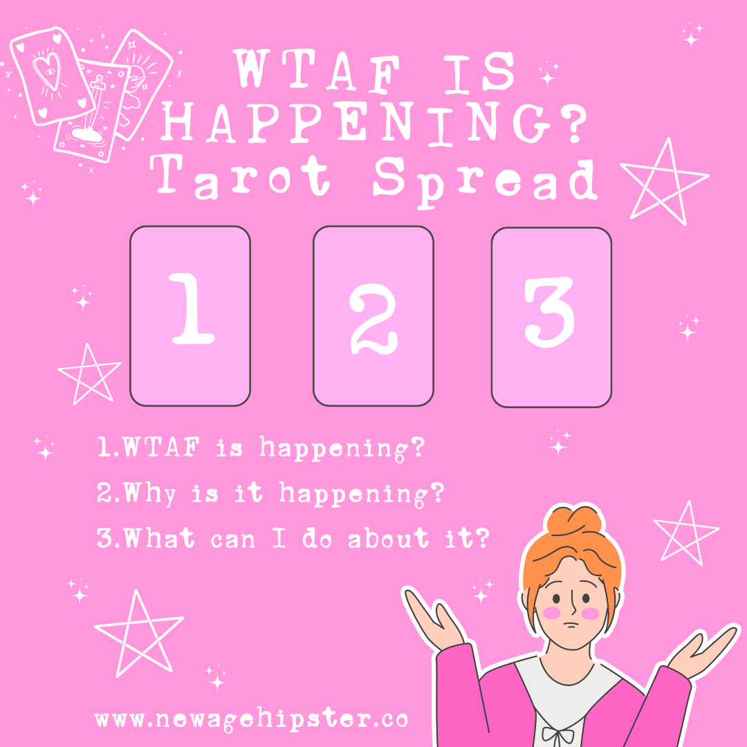 WTAF is happening tarot spread and collective reading ⚡️🔮 — VICTORIA ...