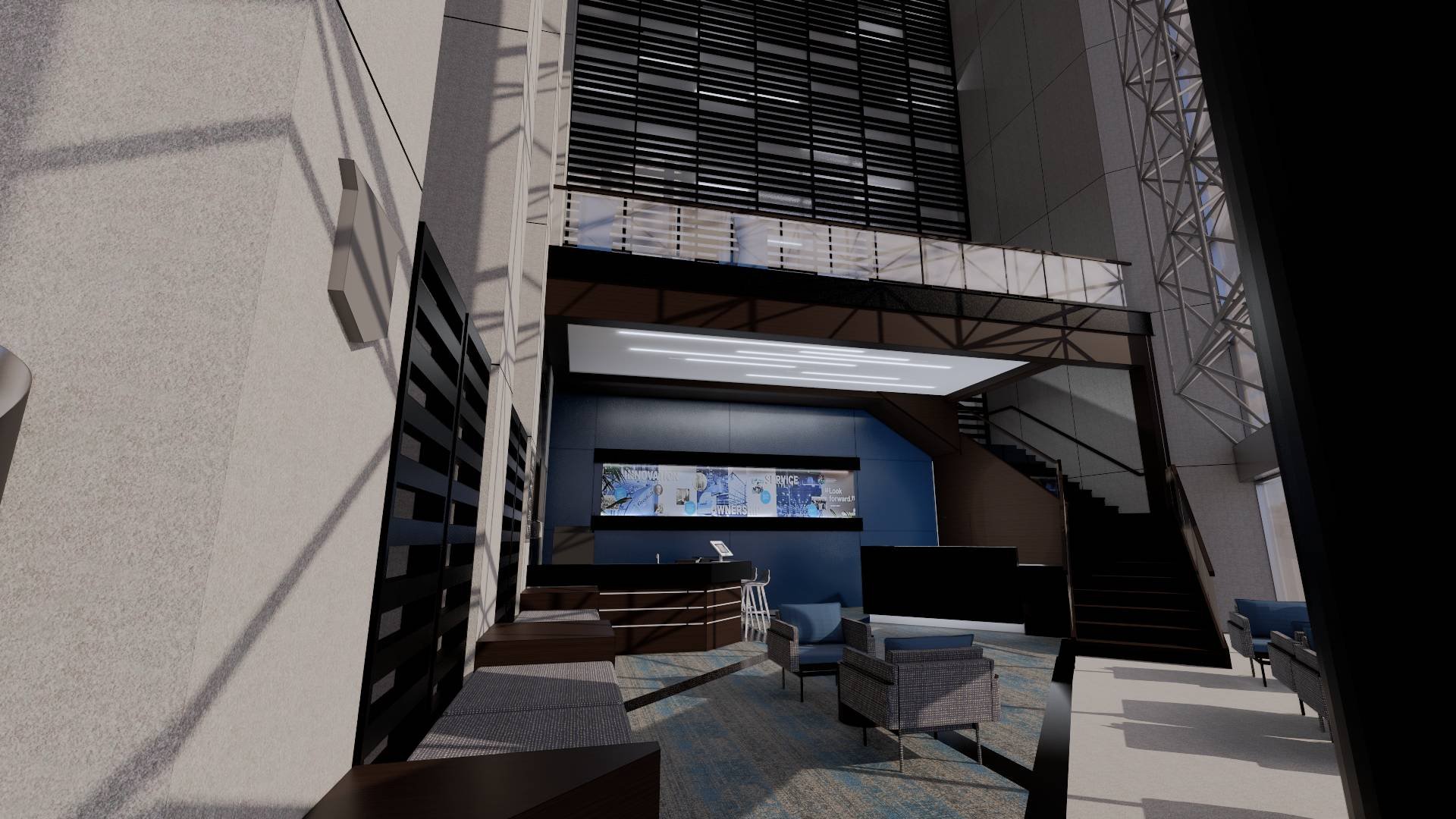 Corporate Lobby — 4021 architecture