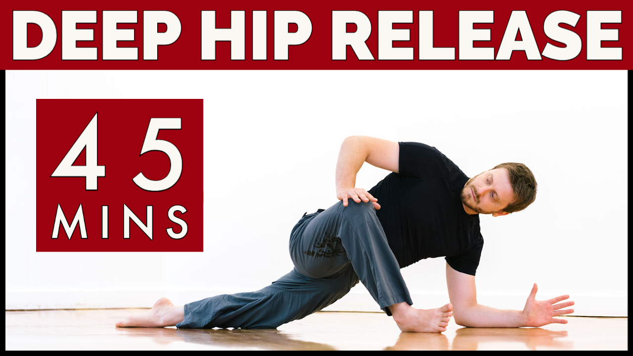 45 Minute Yin Yoga For Tight Hip Flexors | Psoas Release | Deep Hip ...