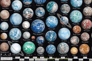 900 Rocky Exoplanets Visualized! — Halcyon Maps
