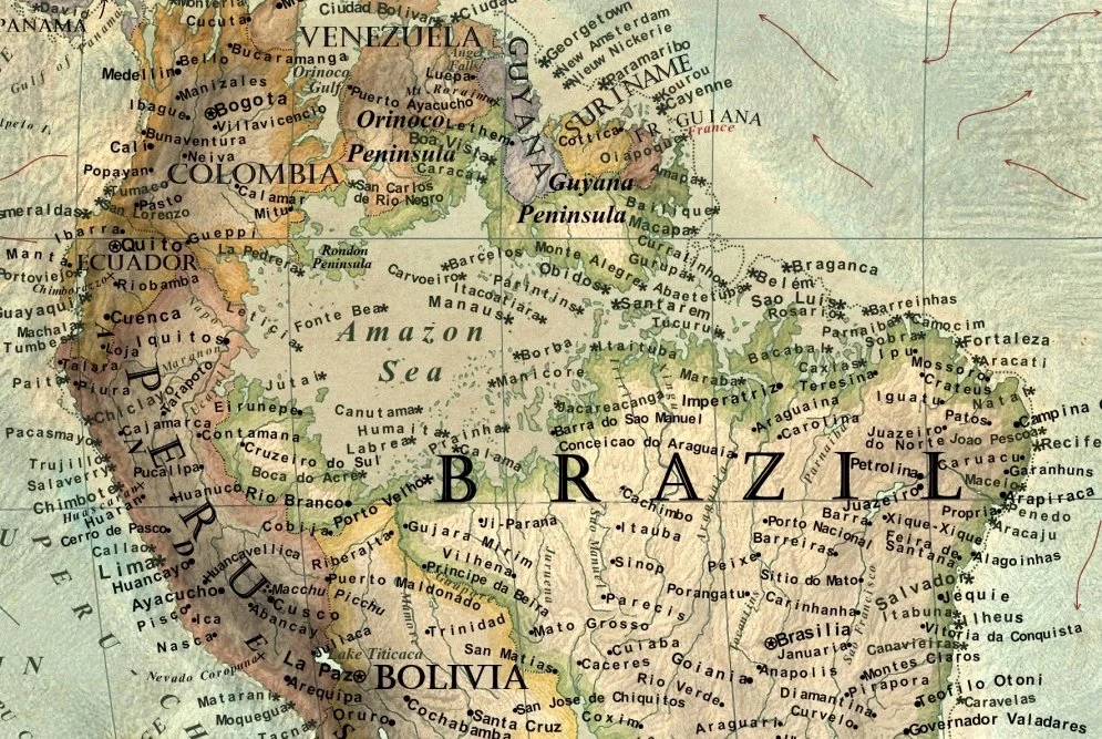 The World - Rising Sea Levels Wall Poster — Halcyon Maps