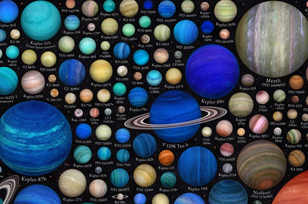 The Exoplanet Zoo — Halcyon Maps