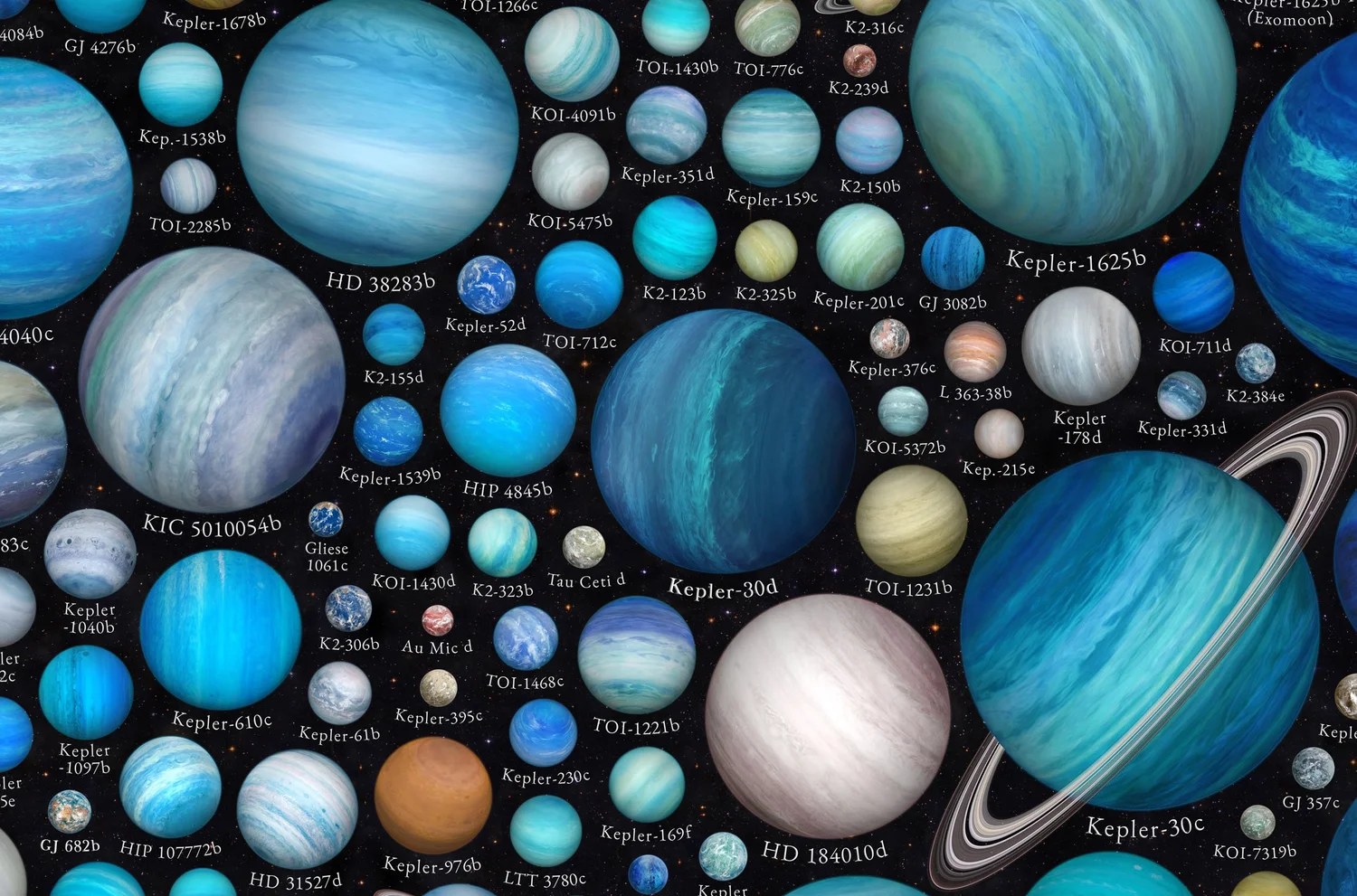 The Exoplanet Zoo — Halcyon Maps