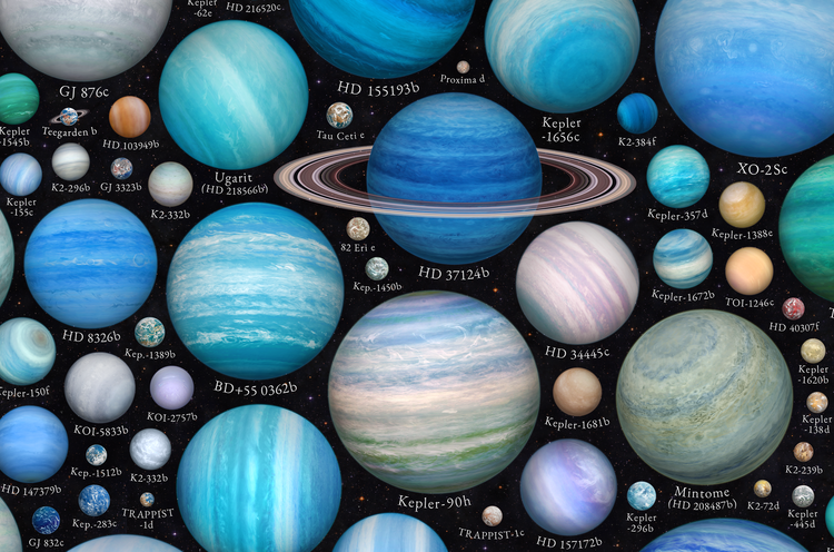 The Exoplanet Zoo — Halcyon Maps