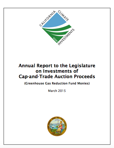 Annual Reports (2015 to Present) — California Climate Investments