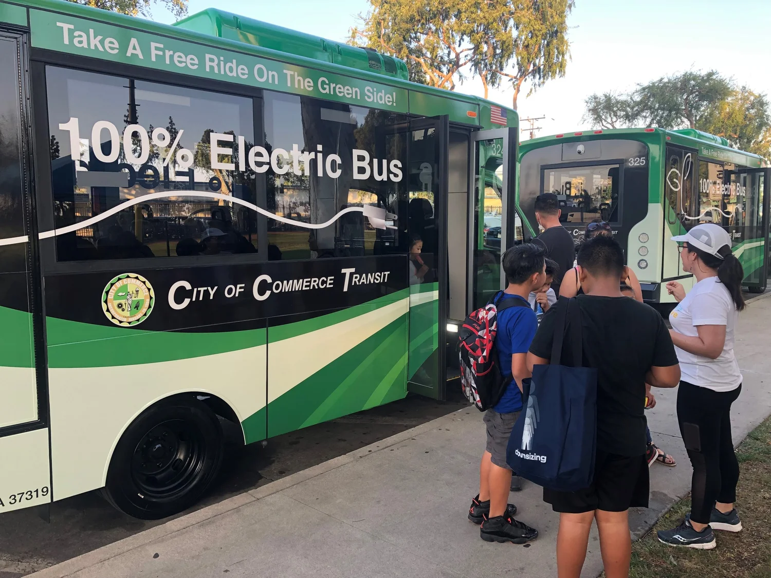Zero-Emission Transit Vehicles, New Bike Lanes, and Shade Trees In ...