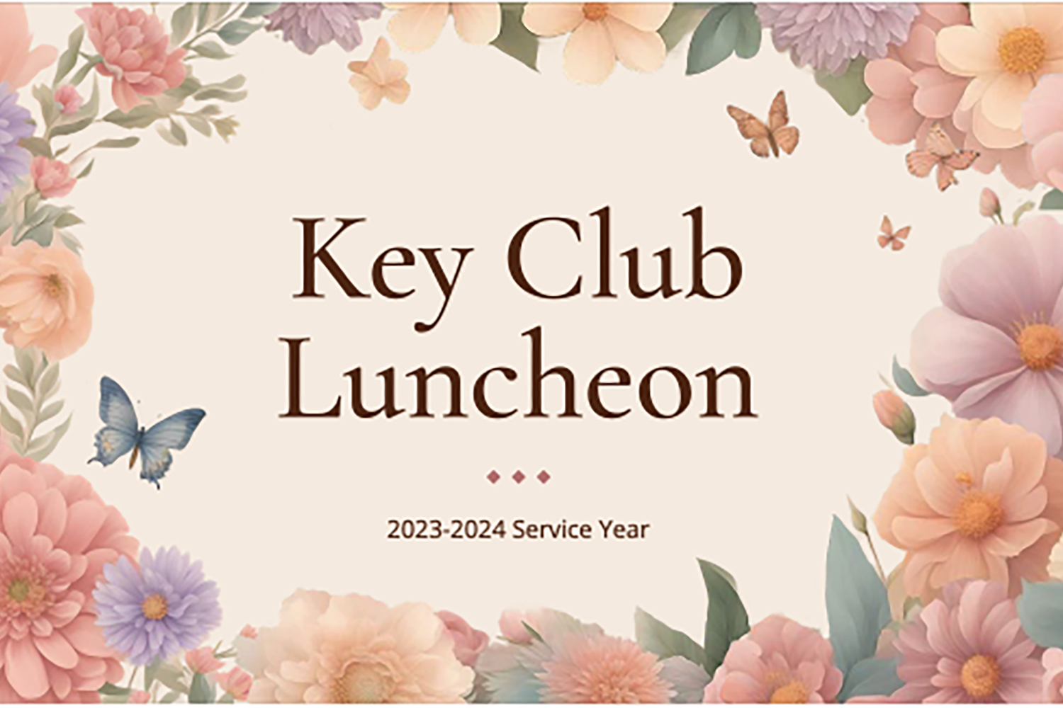 Luncheon - Hosted by Members of our Key Clubs — Kiwanis Club of Ottawa
