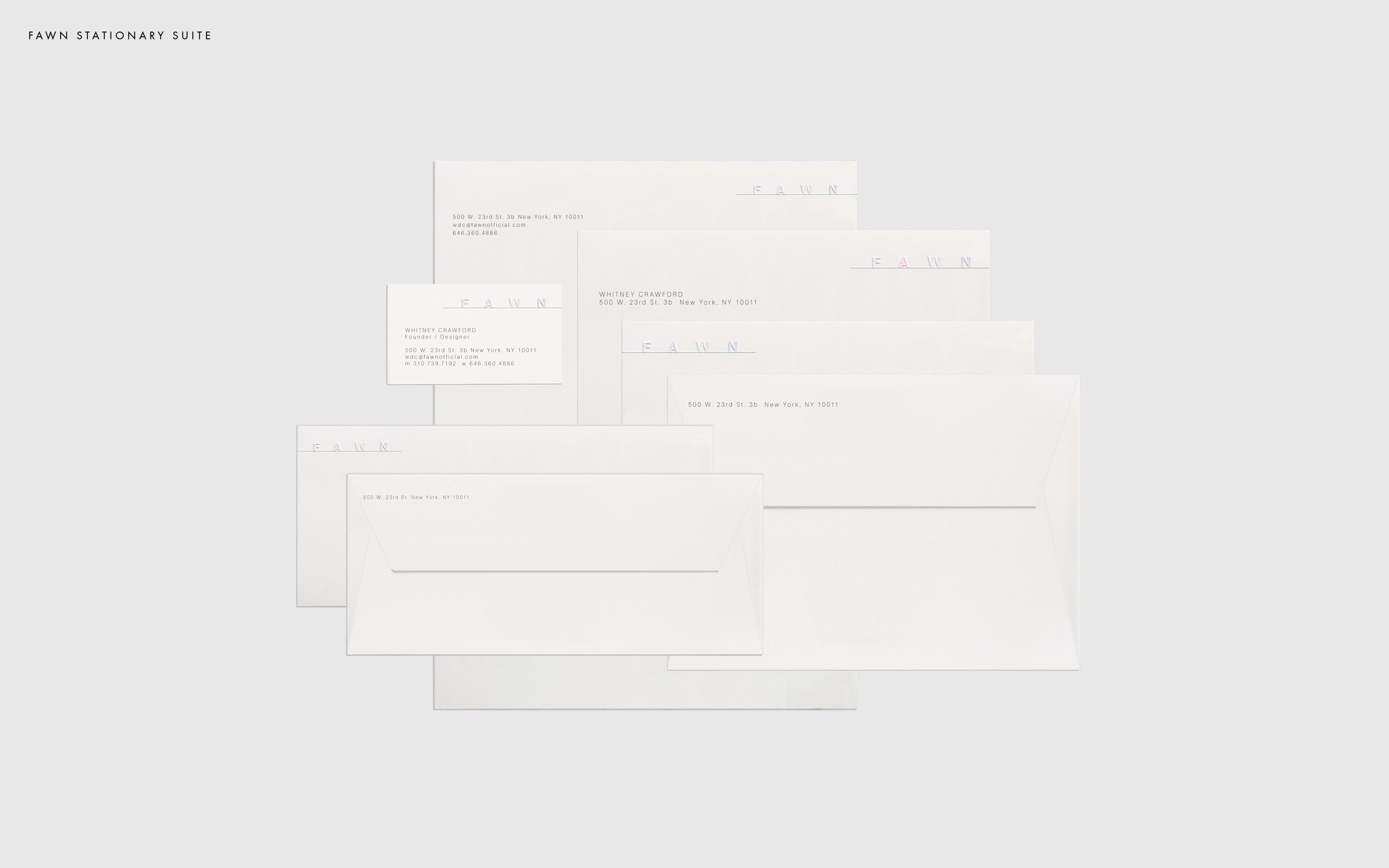 FAWN — WORK . ELYSE SIEGAL