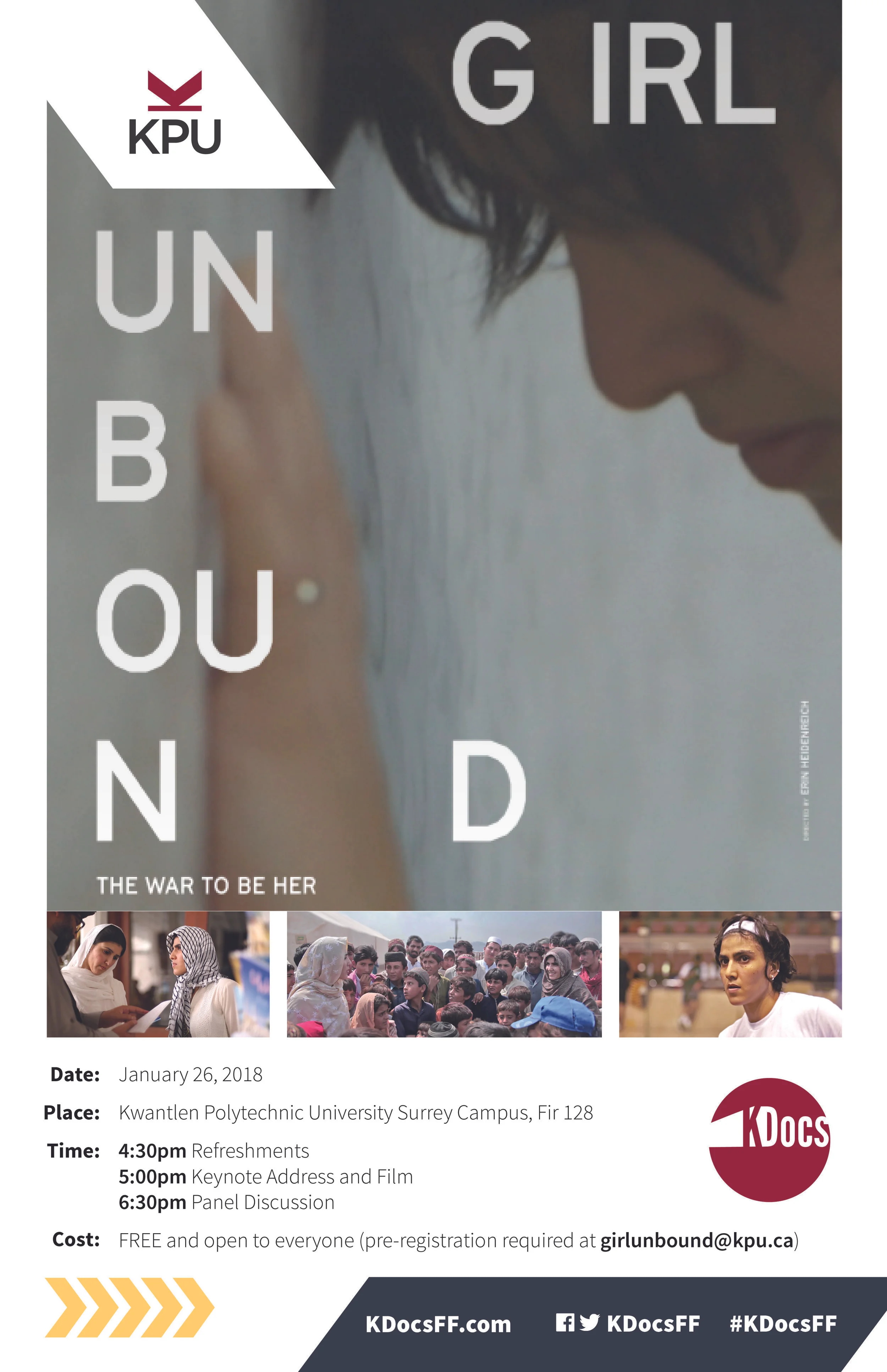 A Special KDocsFF Screening: Girl Unbound — KDocsFF