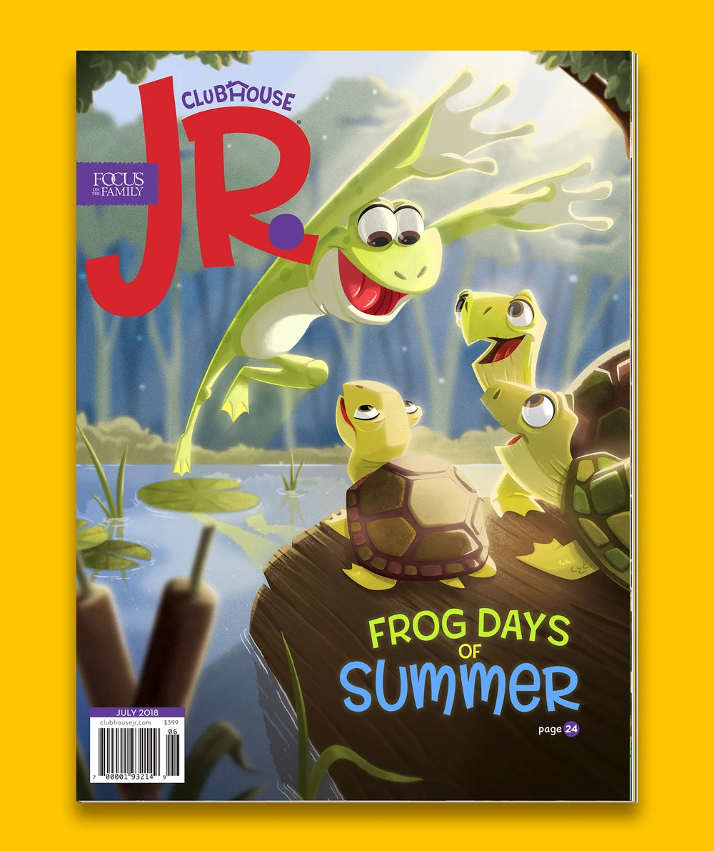 Clubhouse Jr Magazine Cover — Ben Reynolds | Illustration + Design