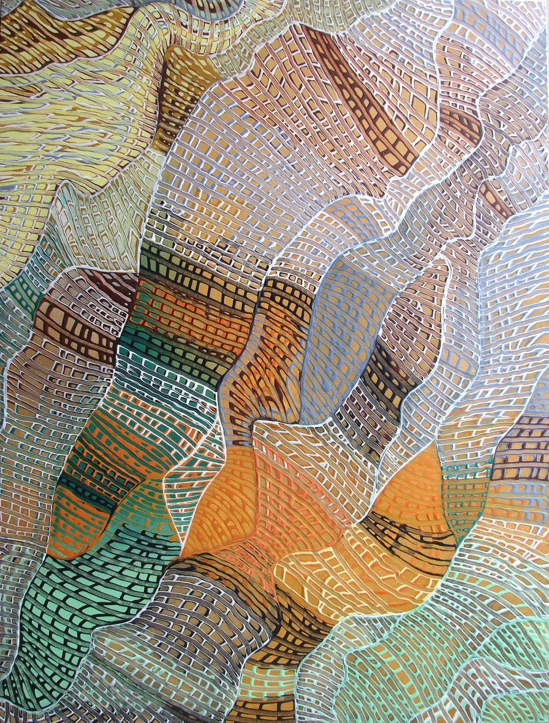 Drag Paintings — Morag Stokes Art Studio
