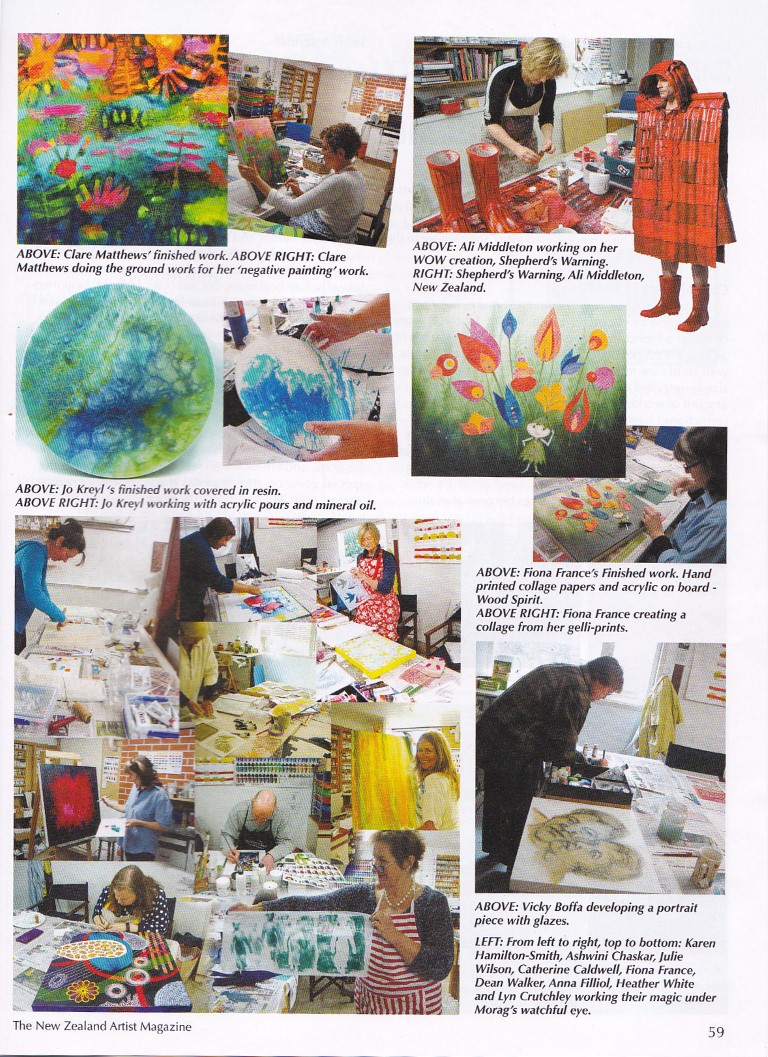 NZ Artist Magazine Article — Morag Stokes Art Studio NZ Artist Magazine Article — Morag Stokes Art Studio